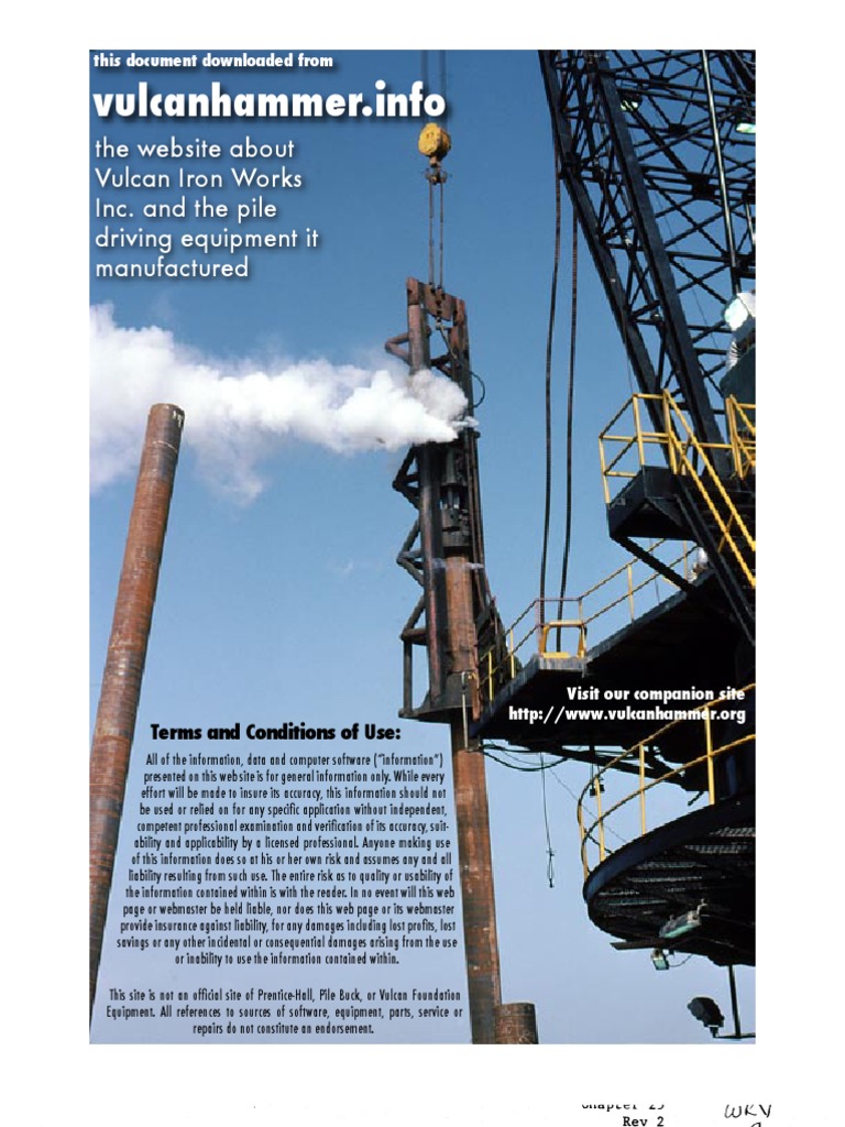 Offshore Pile Driving Techniques | PDF | Deep Foundation | Steam Engine