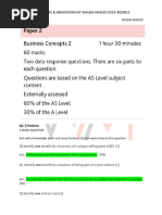 As Level Business (9609) - Complete Notes | PDF