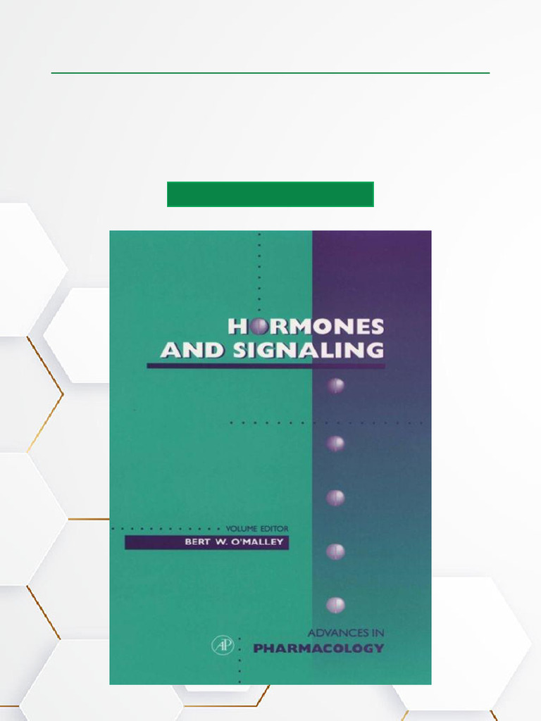 Hormones and Signaling Insights | PDF | Pancreas | Cell Signaling