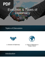 Types of Diplomacy Explained | PDF | Diplomacy | Diplomat