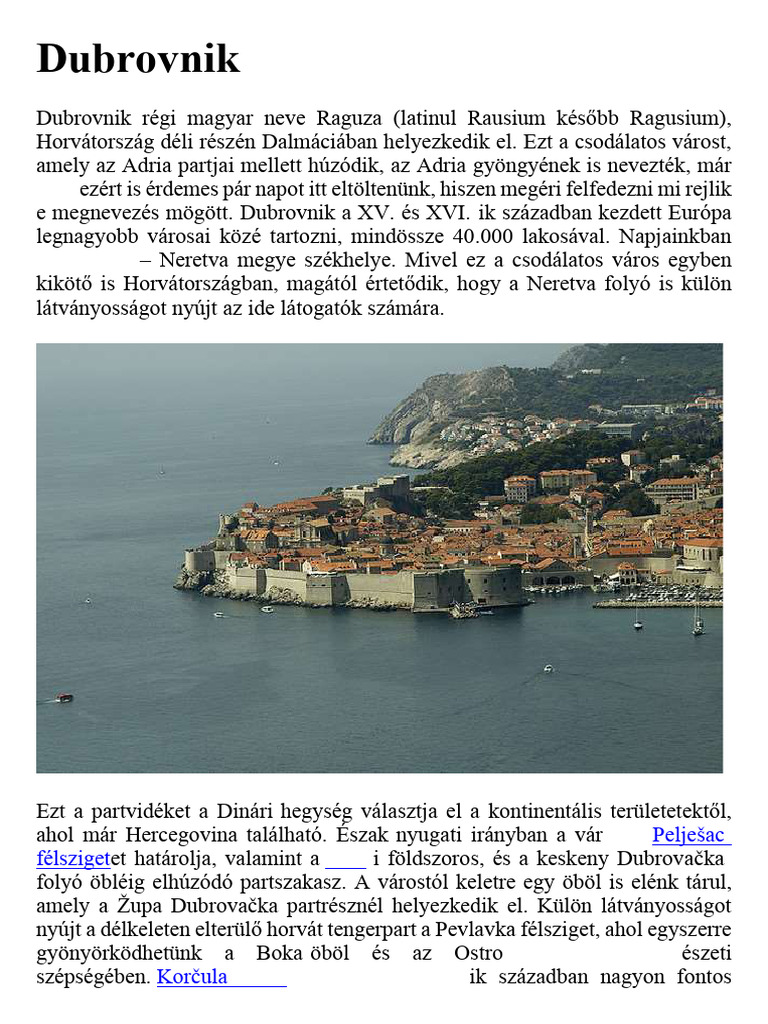 Dubrovnik | PDF