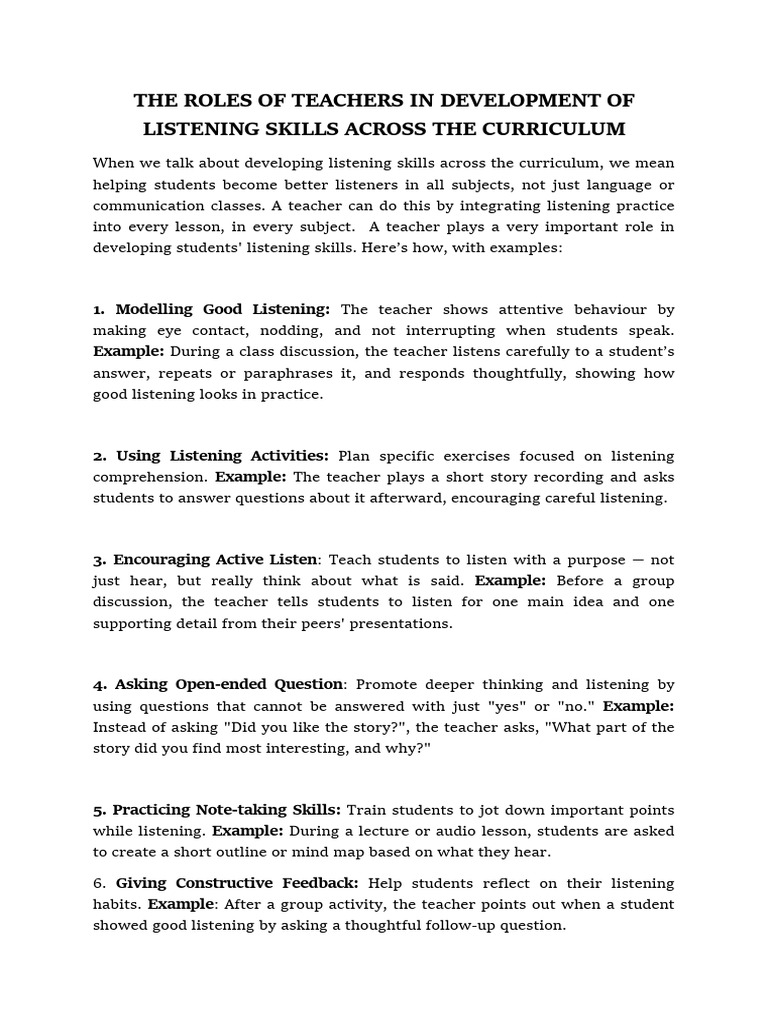 Enhancing LSRW Skills in Education | PDF | Communication | Cognitive ...