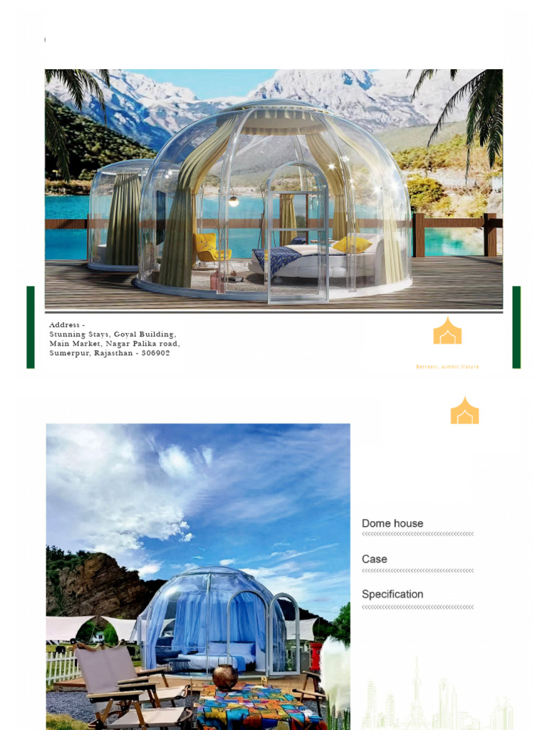 Stunning Stays PC Dome | PDF