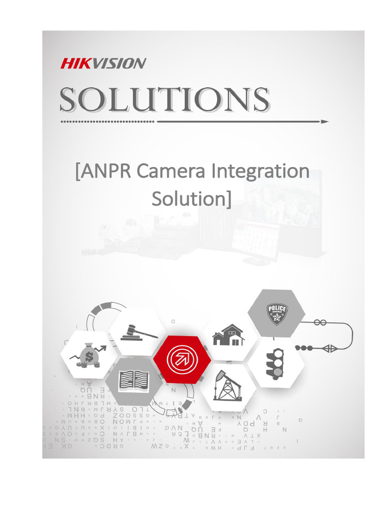 ANPR Camera Integration Solution For 7 Series | PDF | Computing | Software