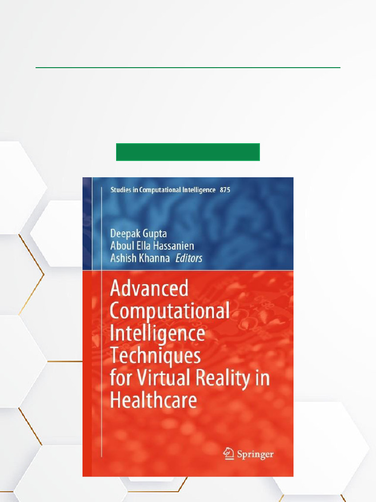 Advanced Computational Intelligence Techniques For Virtual Reality in ...