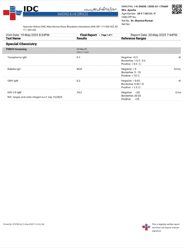 Patient Report PDF | PDF