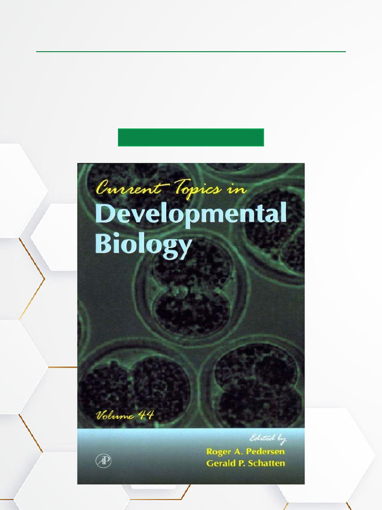 Current Topics in Developmental Biology | PDF | Green Fluorescent ...