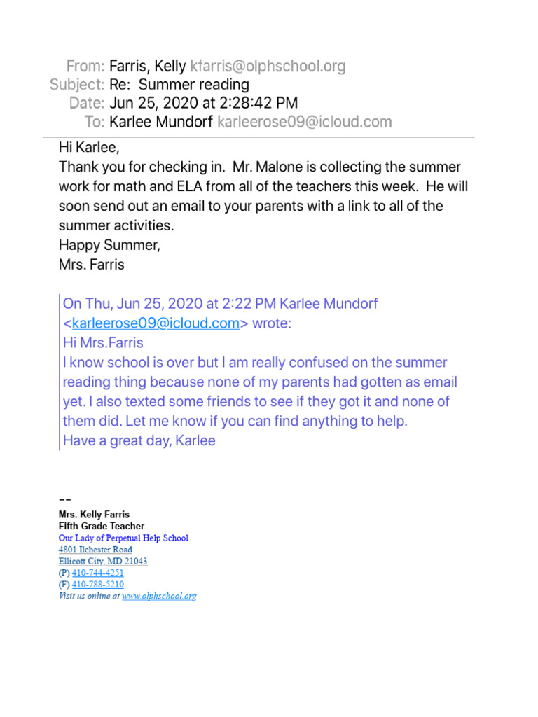 Re Summer reading | PDF