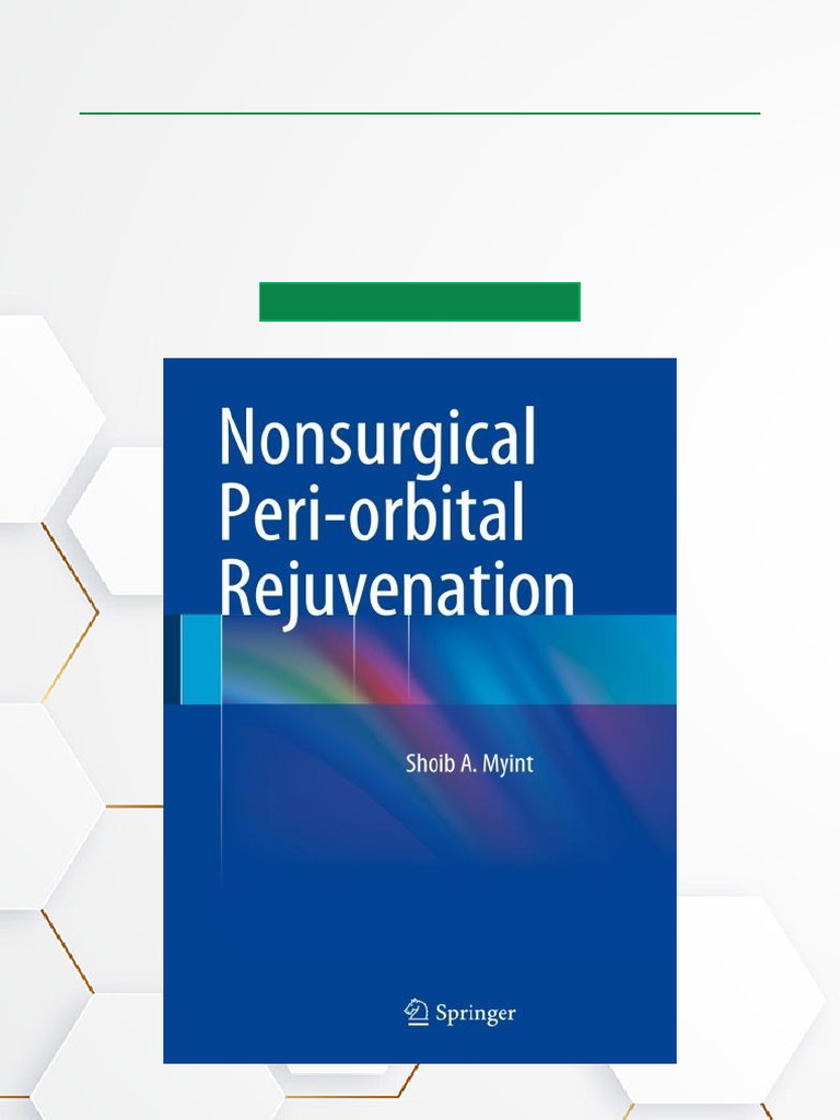 Nonsurgical Peri-Orbital Rejuvenation Guide | PDF | Skin | Epidermis