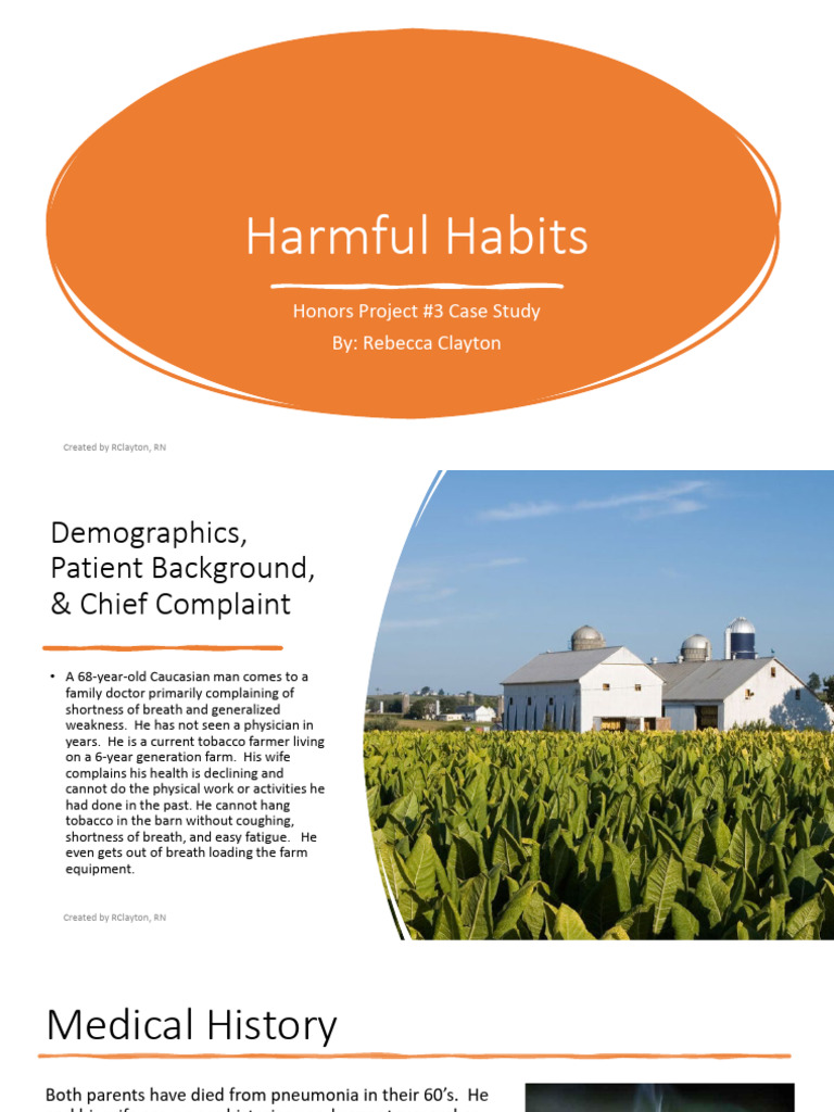 Patient Case Report Example | PDF | Lung | Cough