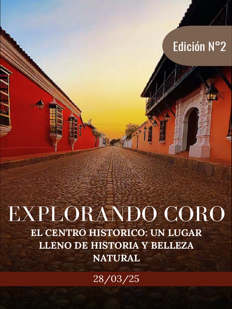Centro Histórico de Coro: Patrimonio Colonial | PDF | Museo | Venezuela