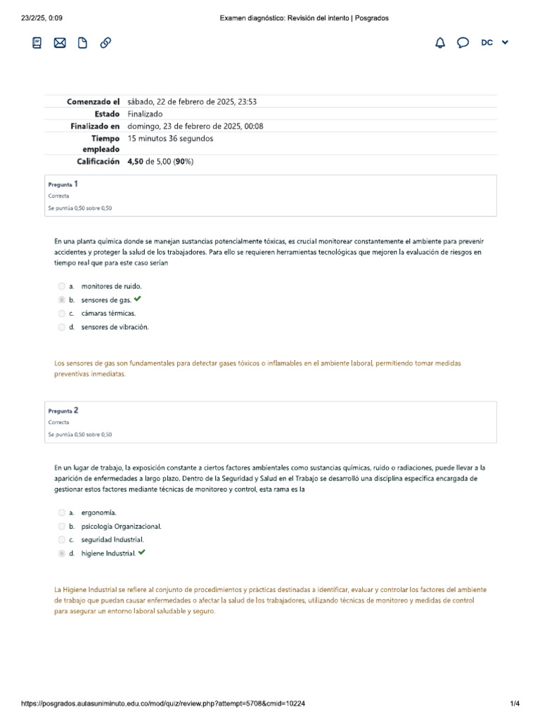 CUESTIONARIO DIAGNOSTICO | PDF