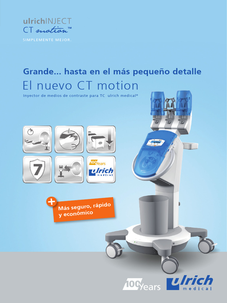 Inyector CT Motion de Ulrich Medical | PDF