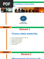 Nebosh Process Safety Management | PDF