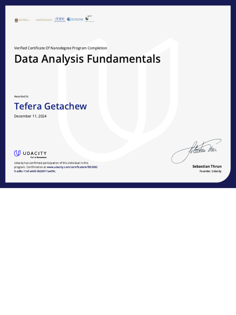 Data Analysis Fundamental | PDF