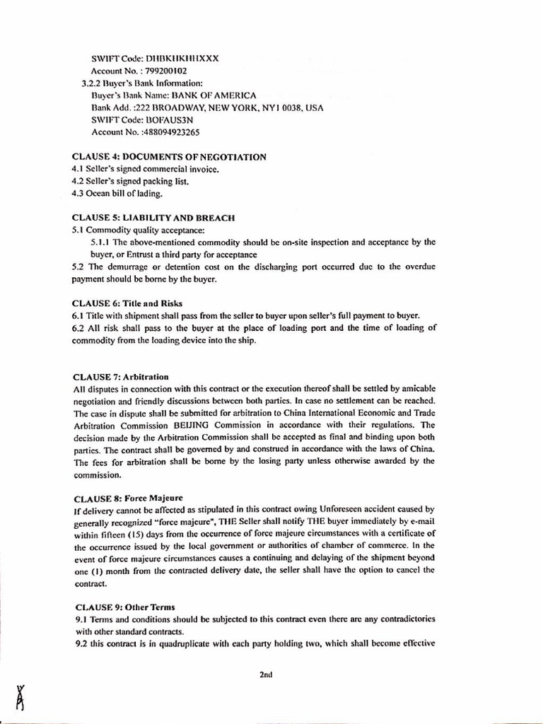 2 Dbs-2.5m-Sales Contract (Rongxiu-Dass) | PDF