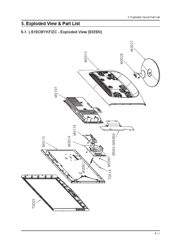 Exploded View & Part List | PDF | Tin | Building Materials
