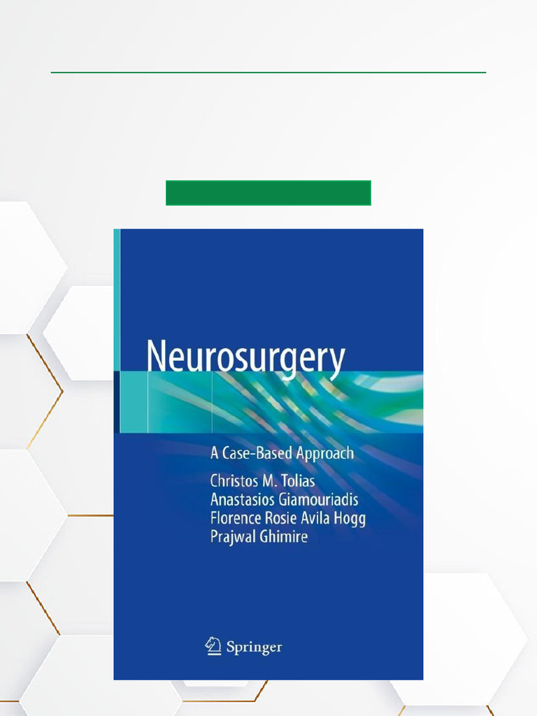 Neurosurgery A Case Based Approach Readable Ebook Download | PDF ...