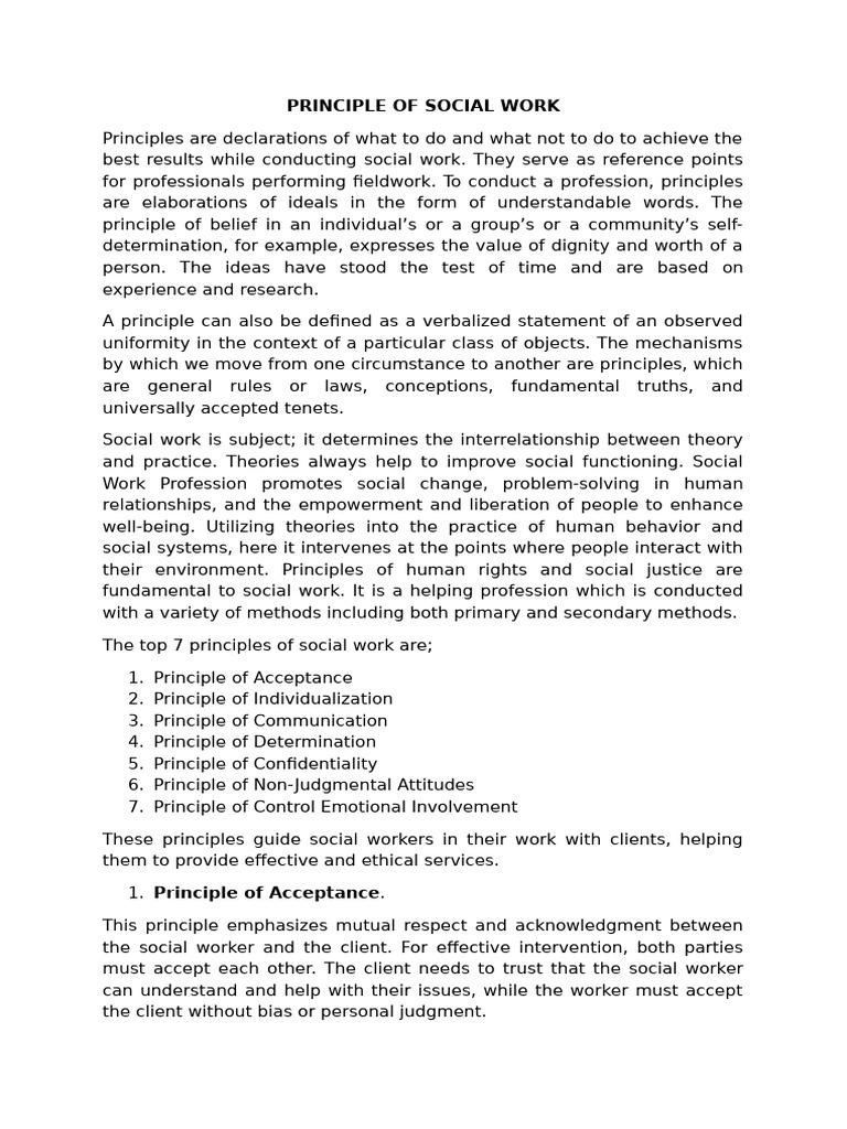 Introduction to Social Work 2 | PDF | Psychodynamics | Psychotherapy