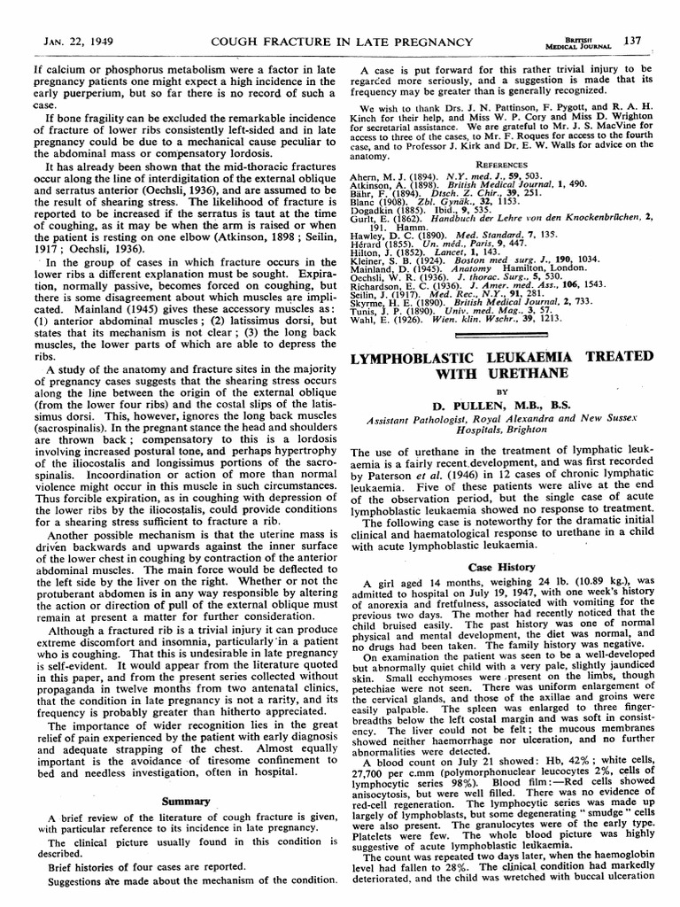 Leukemia Research Advancements in Understanding | PDF | Leukemia ...