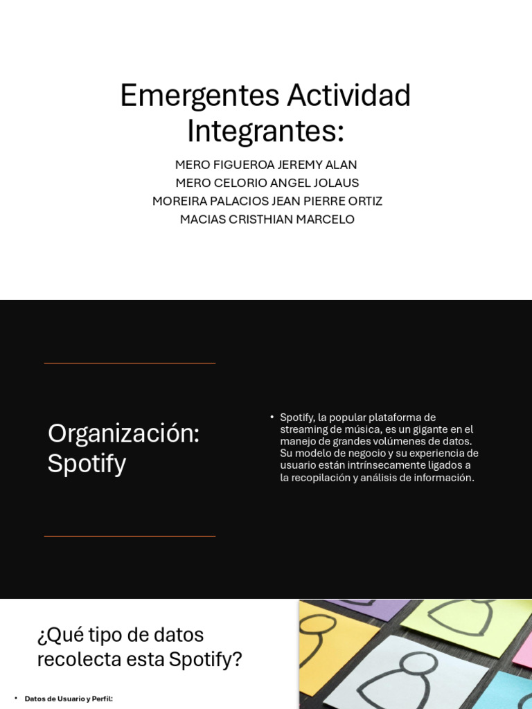 Actividad Big Data | PDF | Spotify | Big Data
