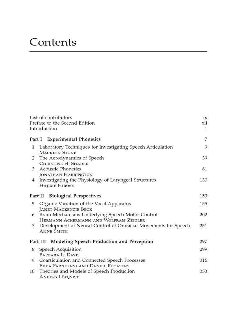 The Handbook of Phonetics | PDF