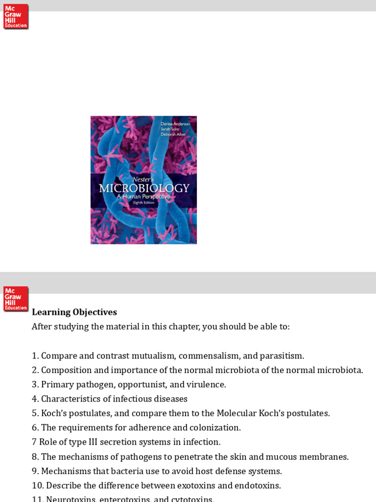 Host Microbe Interaction - Lecture 9 | PDF | Infection | Immune System