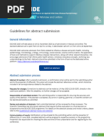 AMEE 2026 Abstract Submission Guidelines | PDF | Learning | Artificial ...