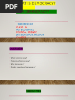 Notes of CH 2 What Is Democracy - Why Democracy - Class 9th Civics ...