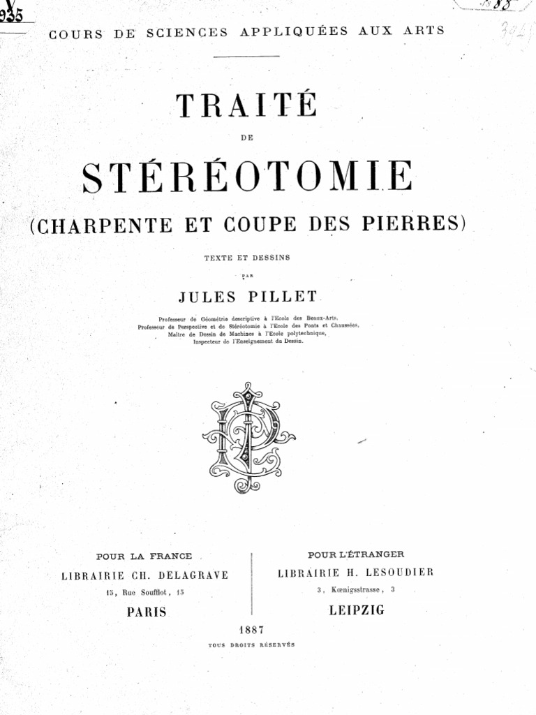 Éliminons les limons en stéréotomie | PDF | Perspective (représentation ...