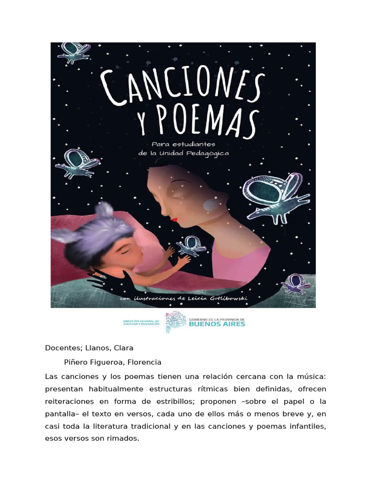 Canciones y Poemas | PDF | Canciones | Poesía
