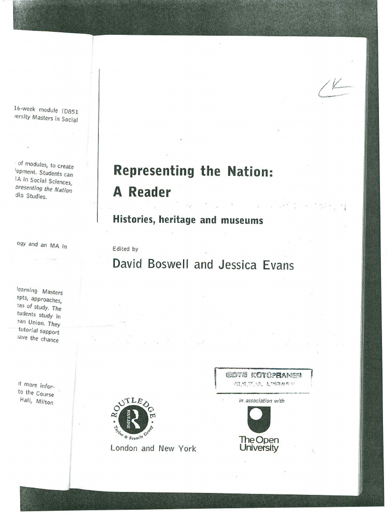 Hudson, Kenneth - Attempts To Define Museum 371-379 | PDF