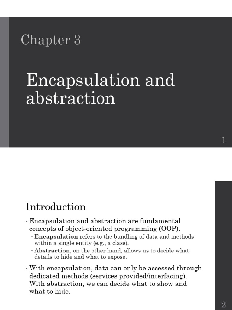 Chapter3 (Part1) | PDF | Class (Computer Programming) | Method (Computer Programming)