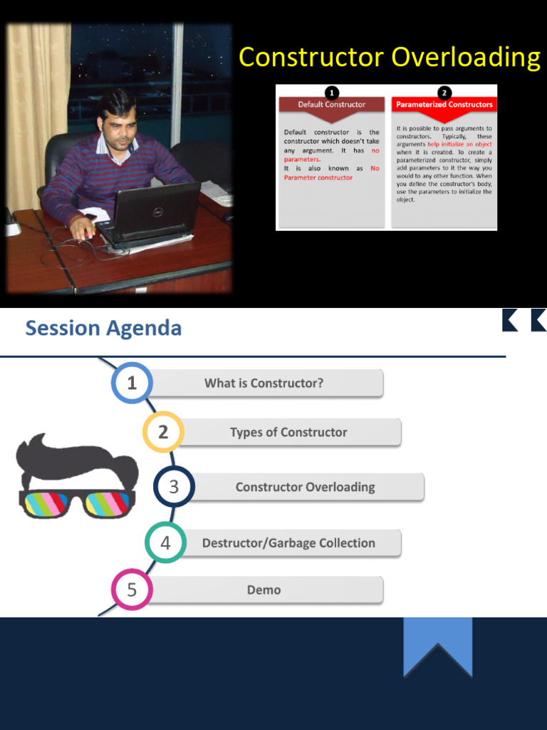 Lesson 5 Constructor Overloading Pdf Constructor Object Oriented Programming Programming 0066