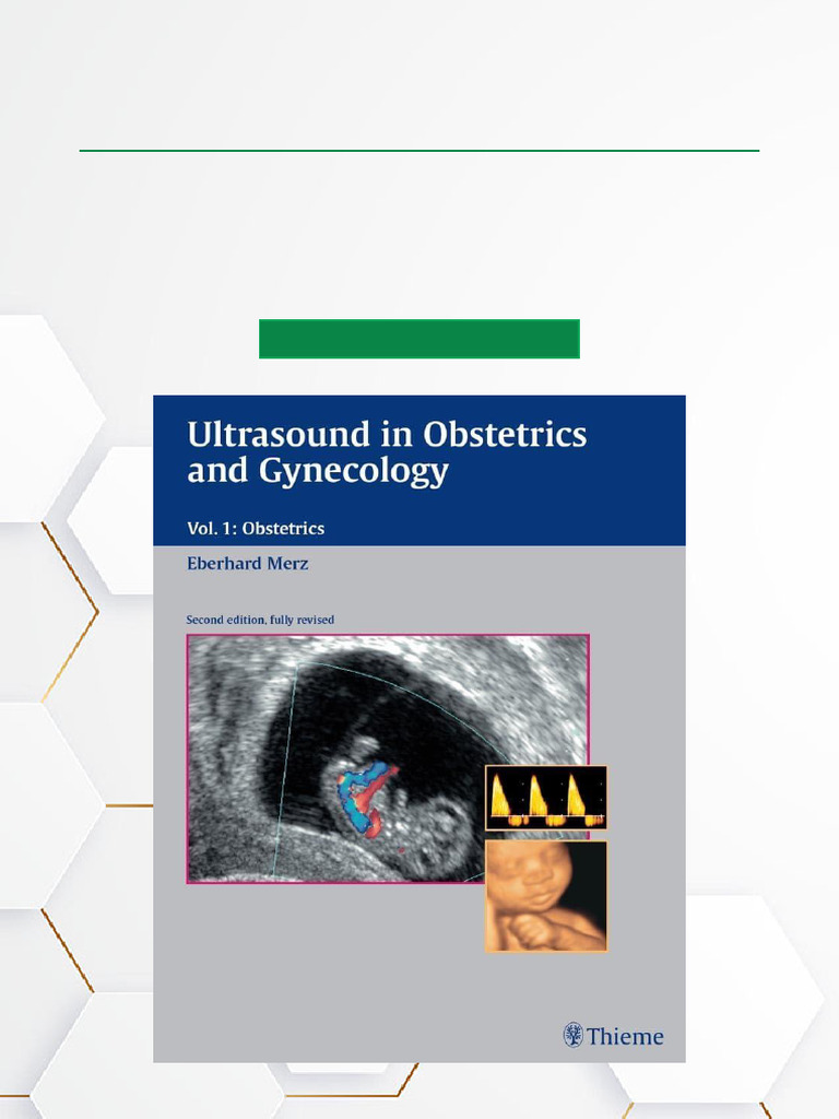 Ultrasound in Obstetrics and Gynecology Volume 1 Obstetrics, 2nd ...