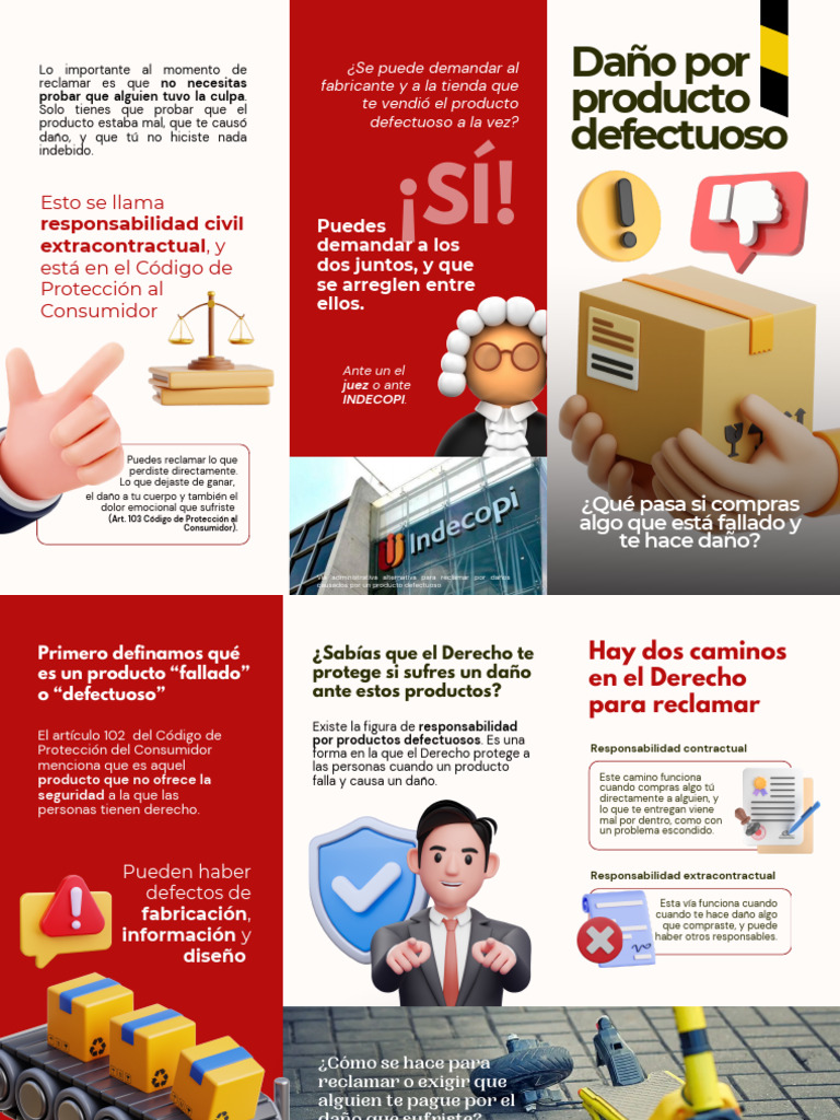Producto Defectuso - Folleto | PDF | Los consumidores
