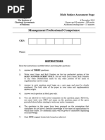 How To Run The Practice Test CFAP MSA - 2 | PDF | Computer Architecture ...