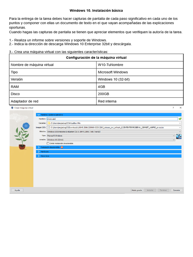 Windows 10 Instalaci N B Sica | PDF