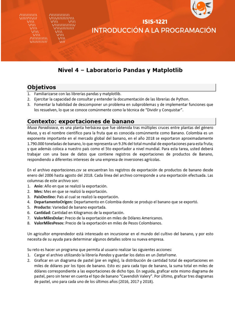 N4-L3 Pandas y Matplotlib | PDF | Interfaz de línea de comando | Programa de computadora