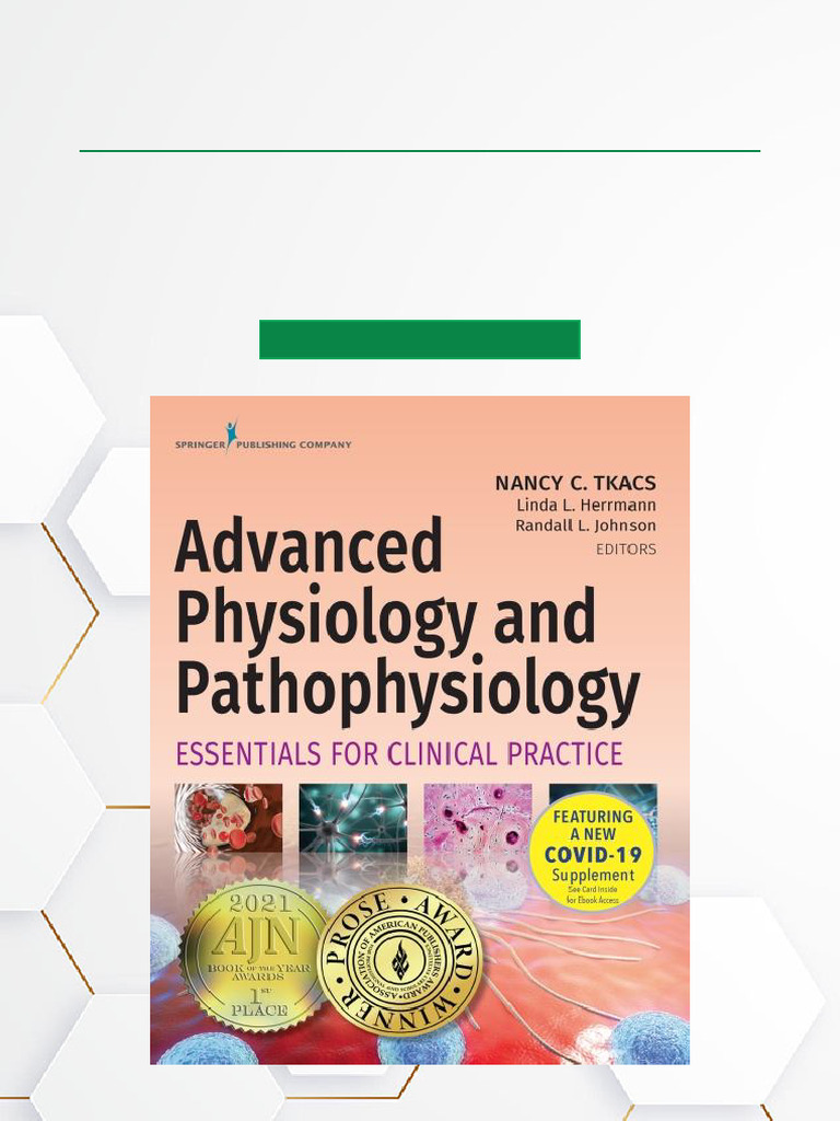 Advanced Physiology and Pathophysiology Essentials For Clinical ...
