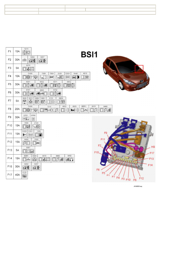 Bsi 307 Can | PDF | Veículos terrestres | Indústria automobilística