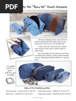 A4 Art Folder Tutorial | PDF | Quilting | Seam (Sewing)