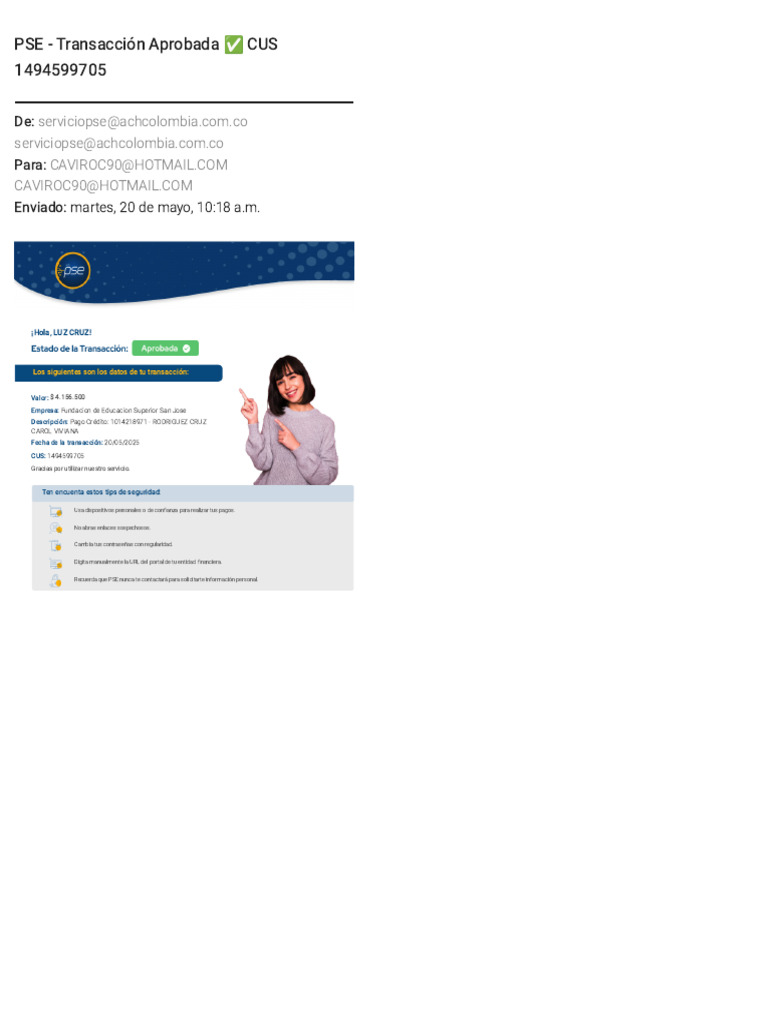 Documento de Outlook | PDF