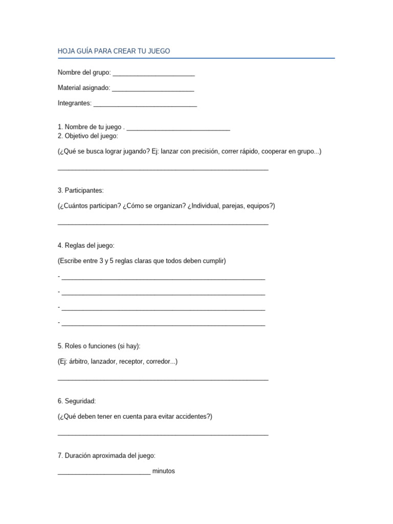 Hoja_Guia_Crear_Juego | PDF