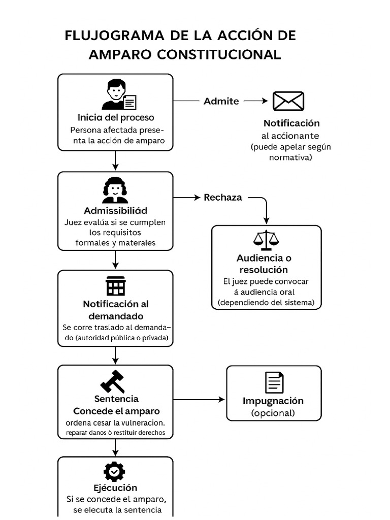 Flujograma Amparo Constitucional | PDF