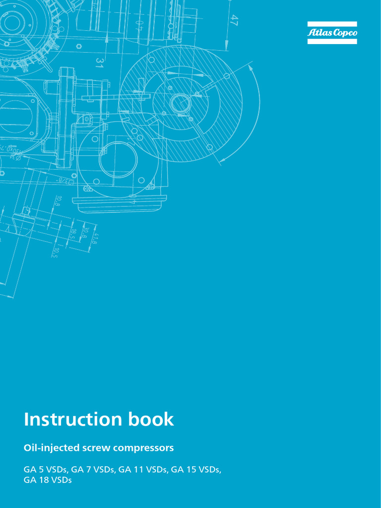 GA 5 - 18 VSD Oil-Injected Screw Compressor Manual | PDF | Mechanical Engineering