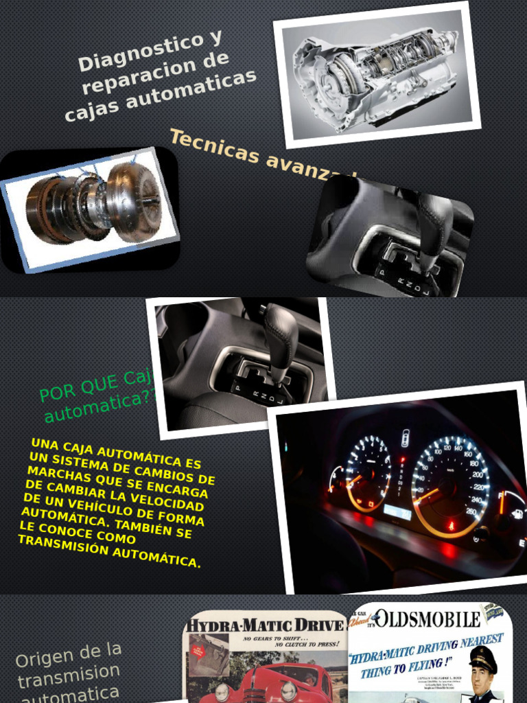 Diagnostico y Reparacion de Cajas Automaticas-1 | PDF | Transmisión automática | Embrague