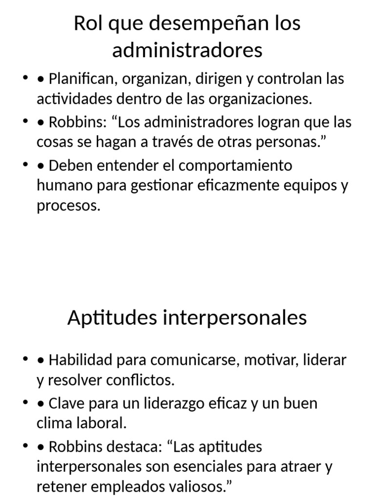 CO Foco Temas Claves Robbins Newstrom | PDF