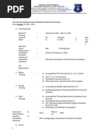 On The Job Training (OJT) Certificate Template | PDF