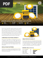 Sun King Solar Products Overview | PDF | Photovoltaic System | Solar Power